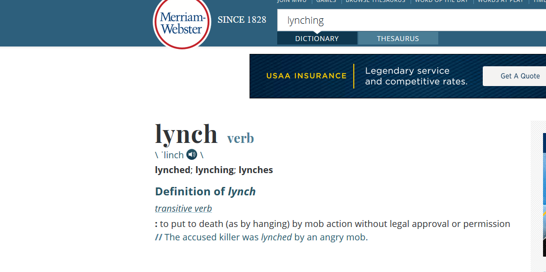 Trump Calls Gets Slammed for Using Word "Lynching" When Referring to ...