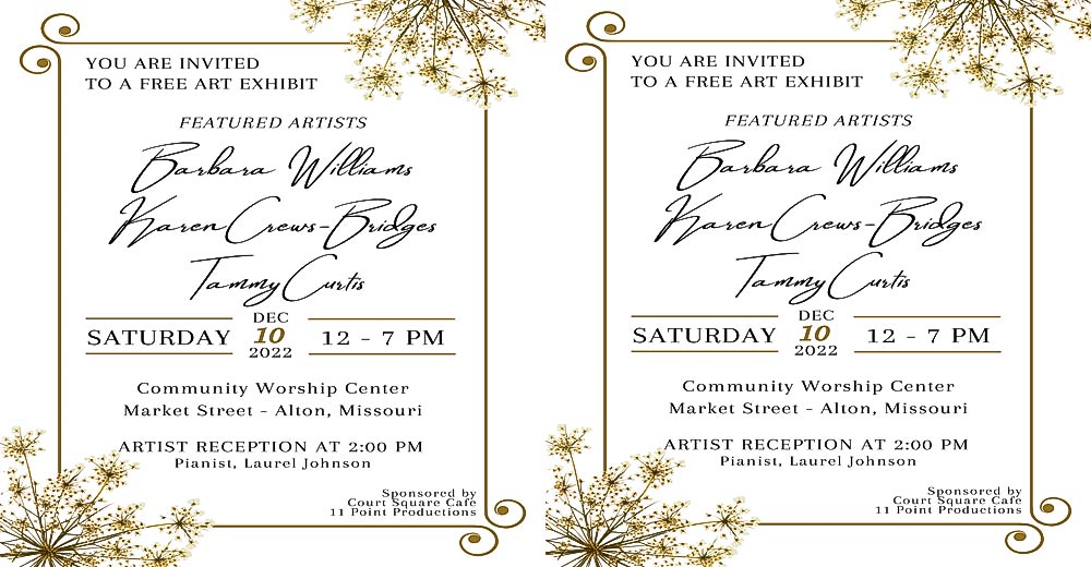 11 Point Productions Presents "The Arts In A-Town" On December 10th ...