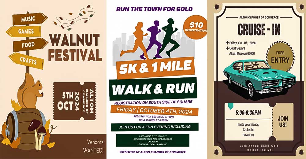 Join The Walnut Run Happening Friday, Oct 4 - AltonMo.com